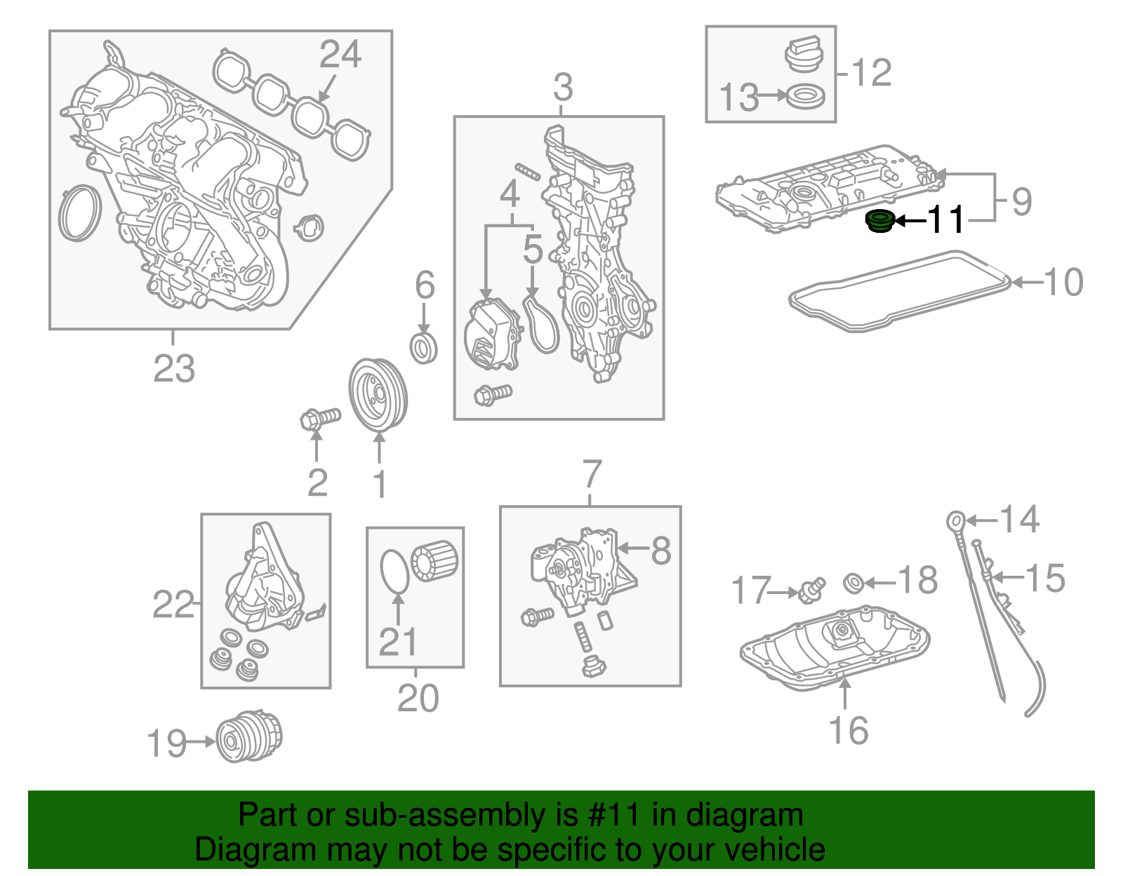 Genuine Toyota Spark Plug Tube Seal part# 11193-F0010 for 2016-2025 ...