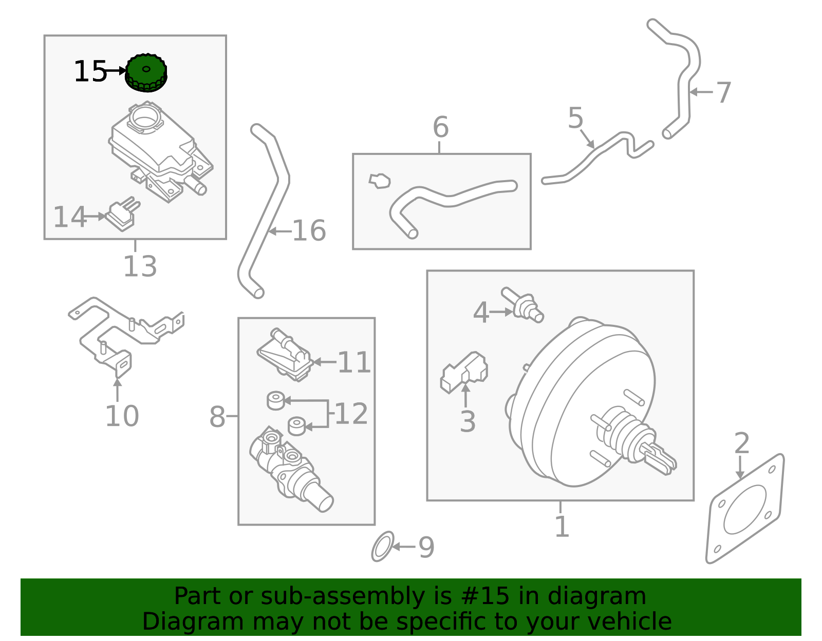 46020-EA20A - Reservoir Cap - 2013-2025 INFINITI | Discount Infiniti Parts