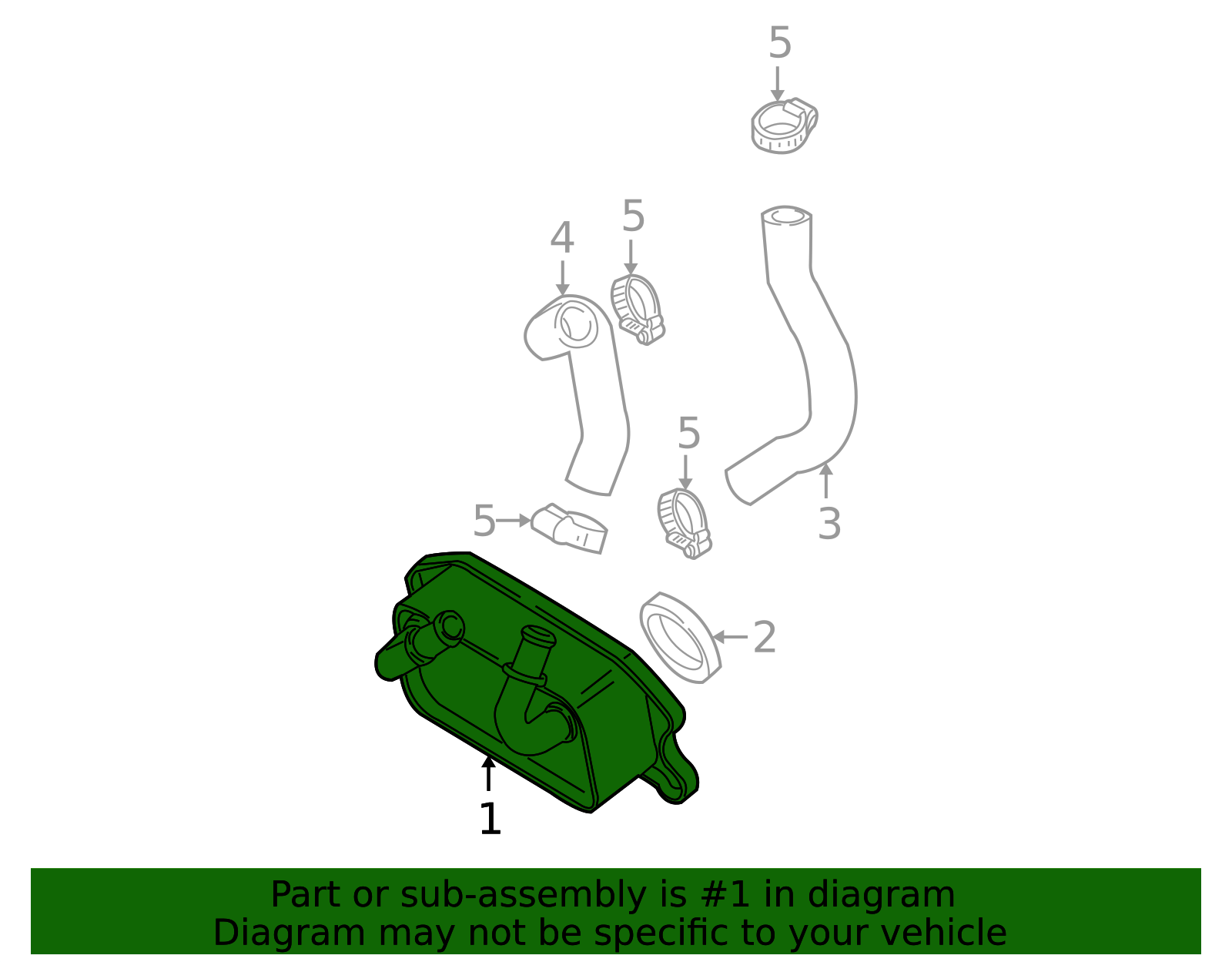 31201910 - Oil Cooler - 1999-2009 Volvo | Volvo OEM Parts Direct