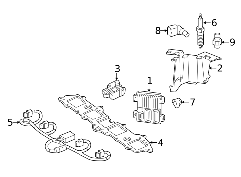Ignition Coil for 2011 GMC Yukon XL 1500 | GMPartsDirect.com