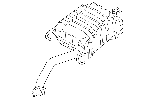 28525-3C700 - Heat Shield 2011-2013 Kia Sorento | Kia.Parts Store