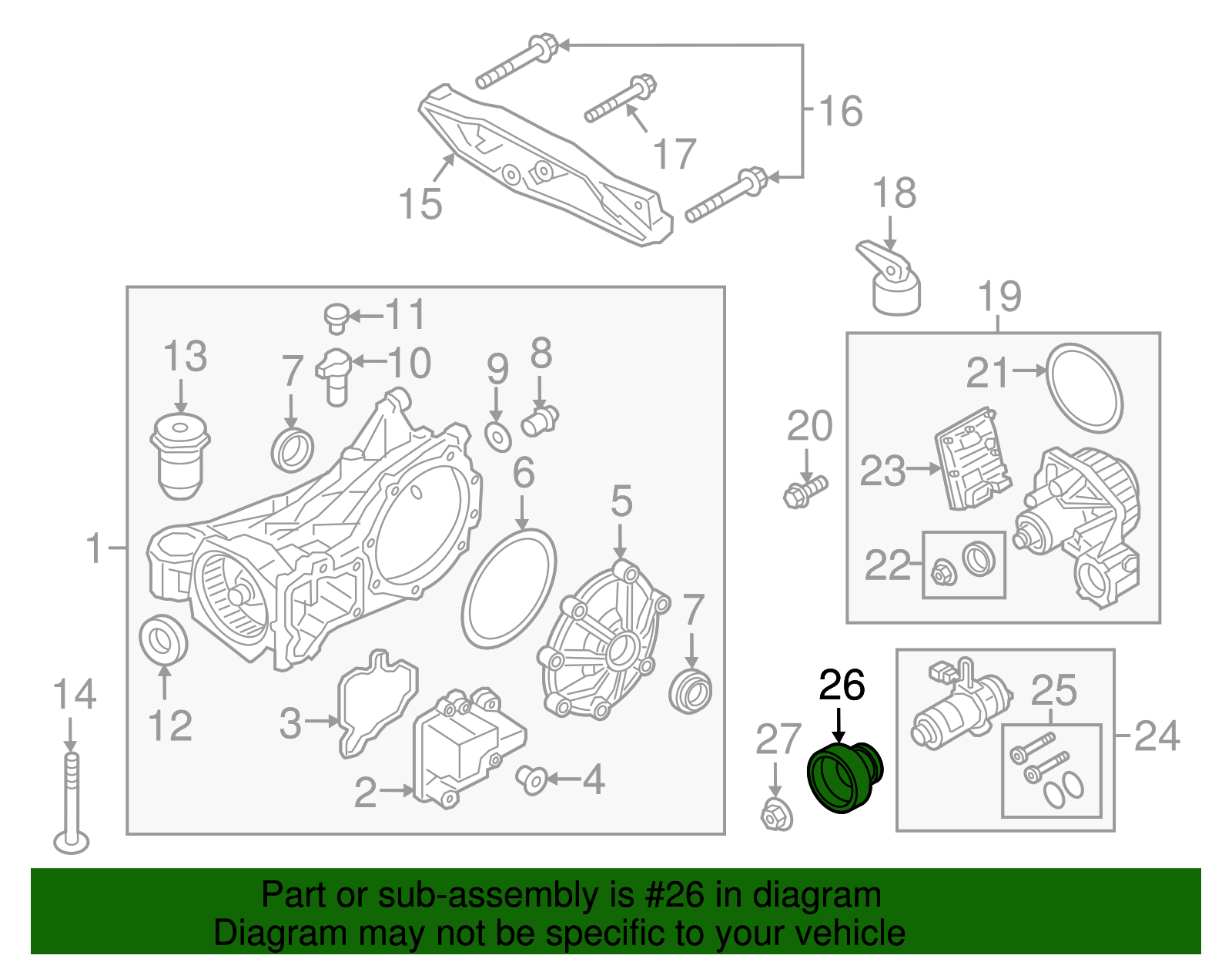 31259424 - High-Quality Drive Shaft Pinion Yoke for 2014-2018 Volvo ...