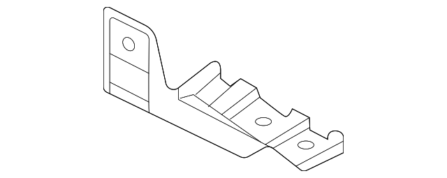 86637-K0000 - Impact Bar Lower Bracket 2020-2022 Kia Soul | Kia.Parts Store