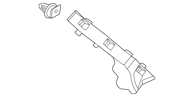 2020-2025 Kia Soul Side Bracket 86652-K0000 | TascaParts.com