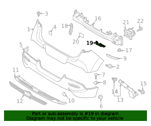 86637-K0000 - Impact Bar Lower Bracket 2020-2022 Kia Soul | Kia.Parts Store