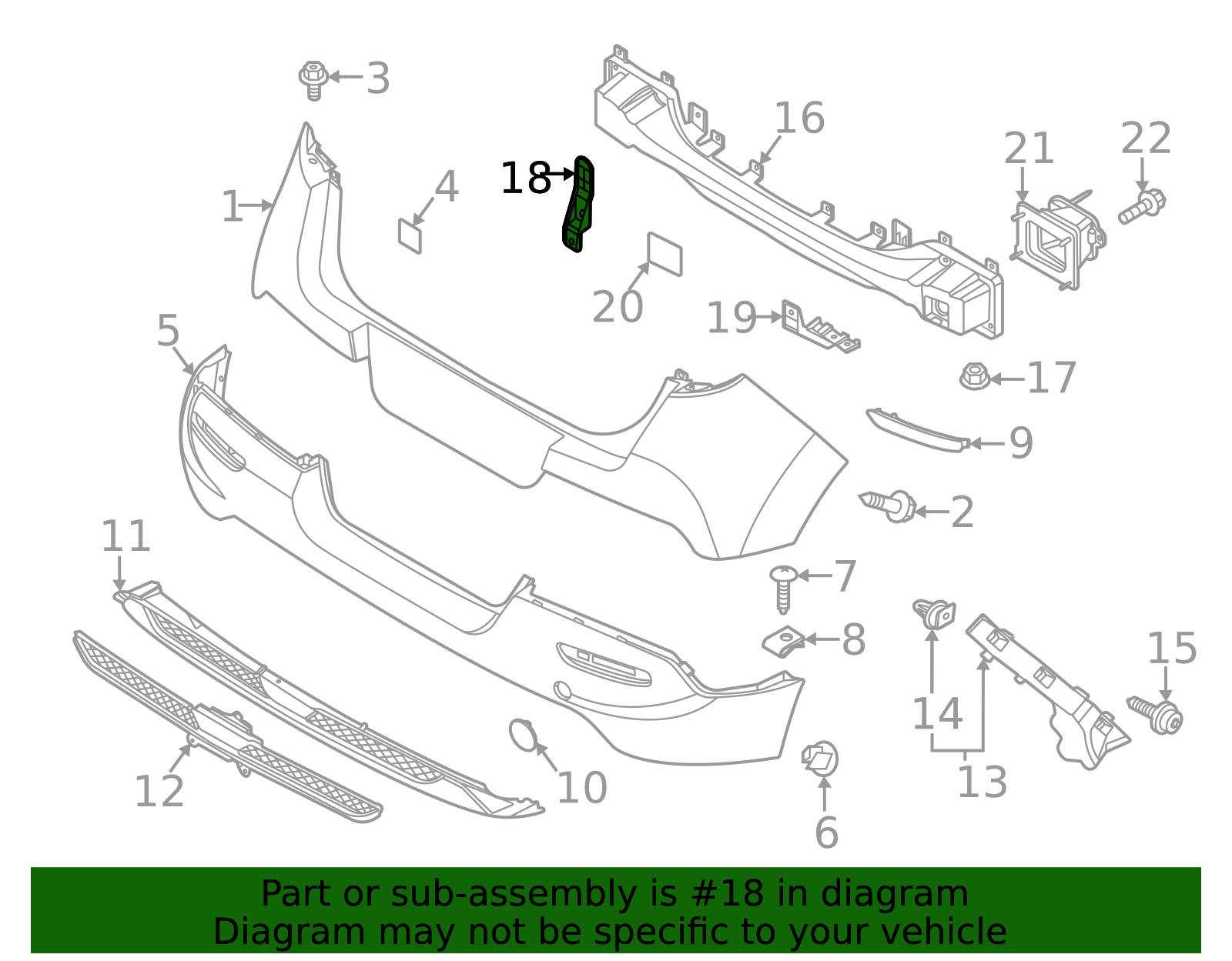 86633-K0000 - Impact Bar Upper Bracket Kia.Parts Store