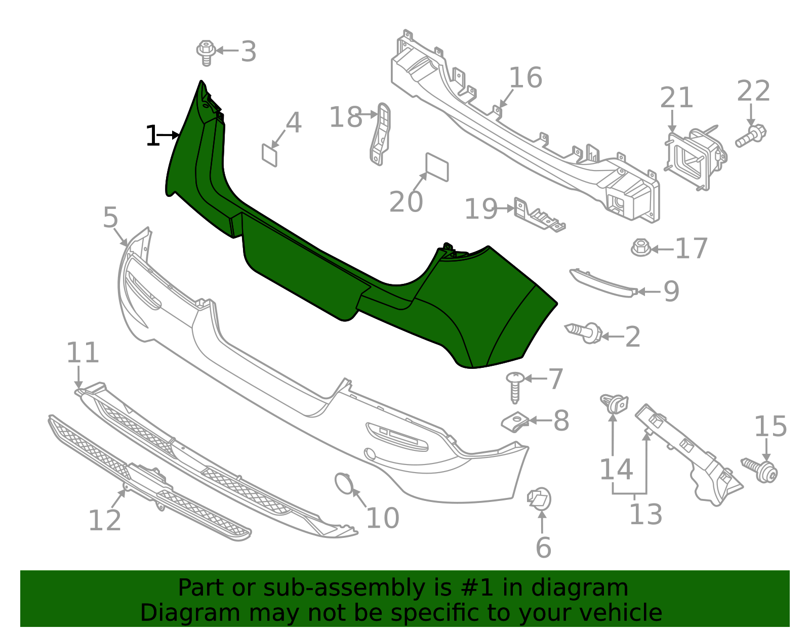 86611-K0000 - Bumper Cover 2020-2022 Kia Soul | Kia.Parts Store