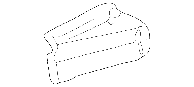 2003-2013 Toyota Upper Rail 53732-02050 | Toyota Parts Center