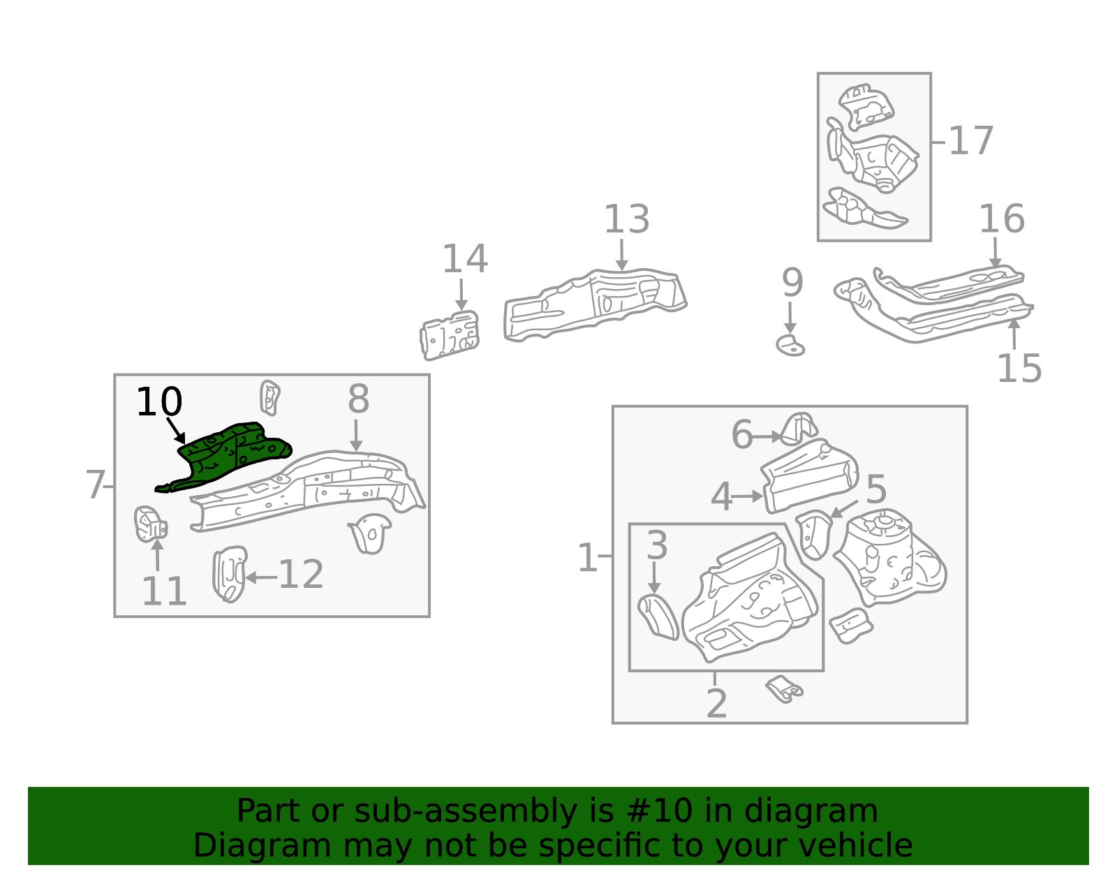 57017-02060 - High-Quality Frame Side Member Reinforcement for 2003 ...