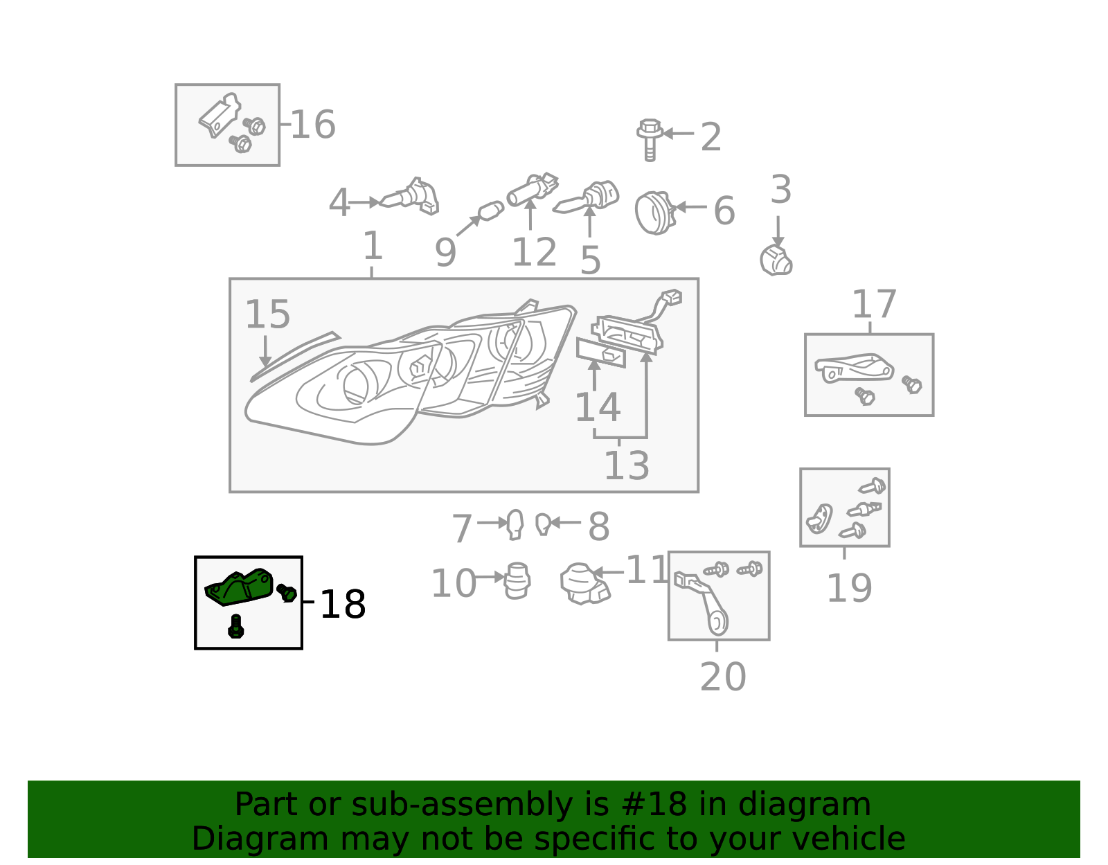 81196-50010 - High-Quality Repair Bracket for 2001-2006 Lexus LS430 ...