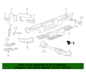 2015-2022 GM 7-Pin to 4-Pin Trailer Wiring Adapter 23404450 GM ...