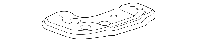2015-2022 GM Passenger Side Rear Bumper Impact Bar Brace 23124073 ...