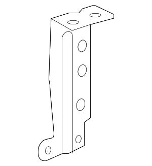 2015-2022 GM Passenger Side Rear Bumper Impact Bar Outer Bracket ...