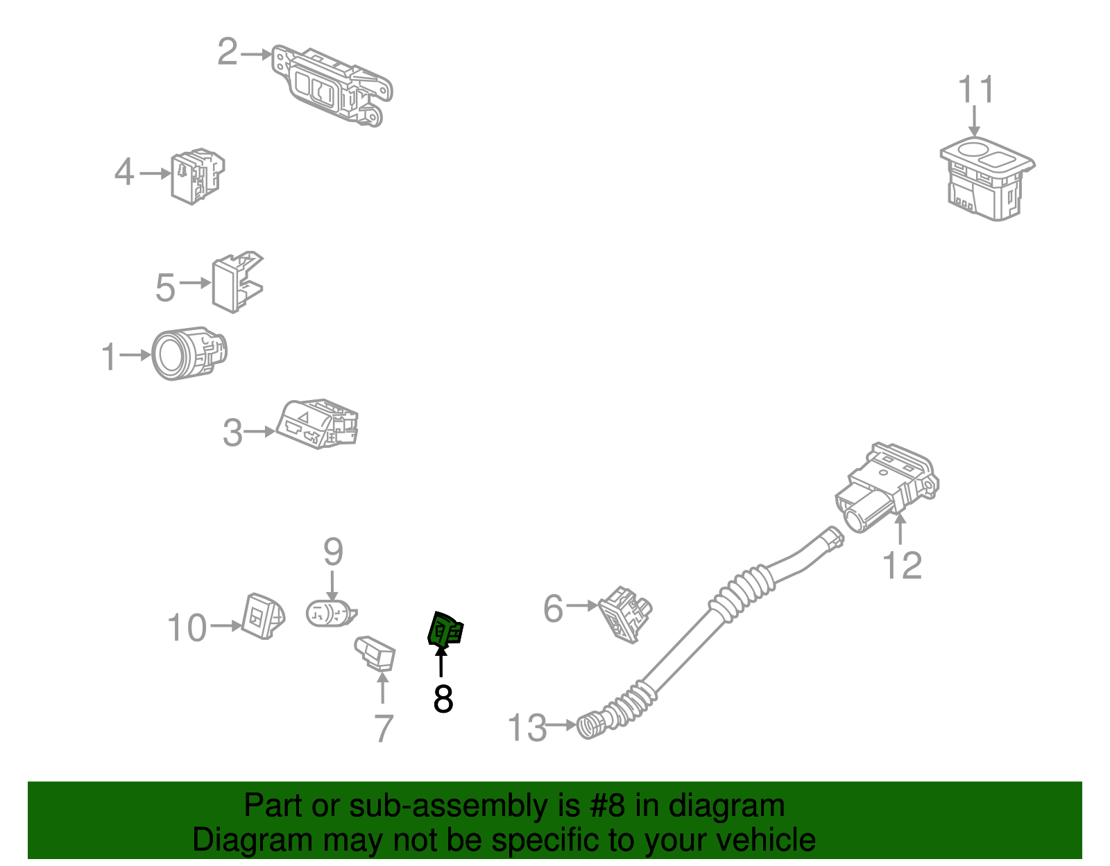 39115-TVA-A91 - 2018-2020 Honda Accord - USB Port | Honda Parts Cheap