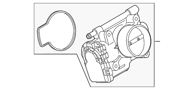 L3R4-13-640 - Throttle Body 2006-2013 Mazda | Florida Mazda Parts