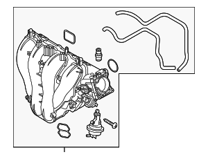 2003-2005 Mazda 6 Intake Manifold L341-13-100G | RealMazdaParts.com