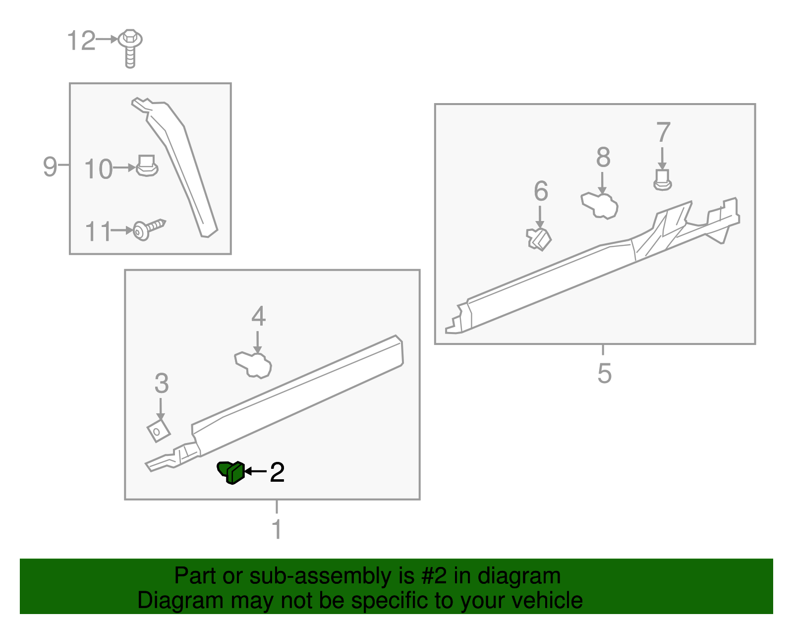 91503-SZ3-003 - Bumper Cover Clip 1996-2025 Honda | Honda Parts Online