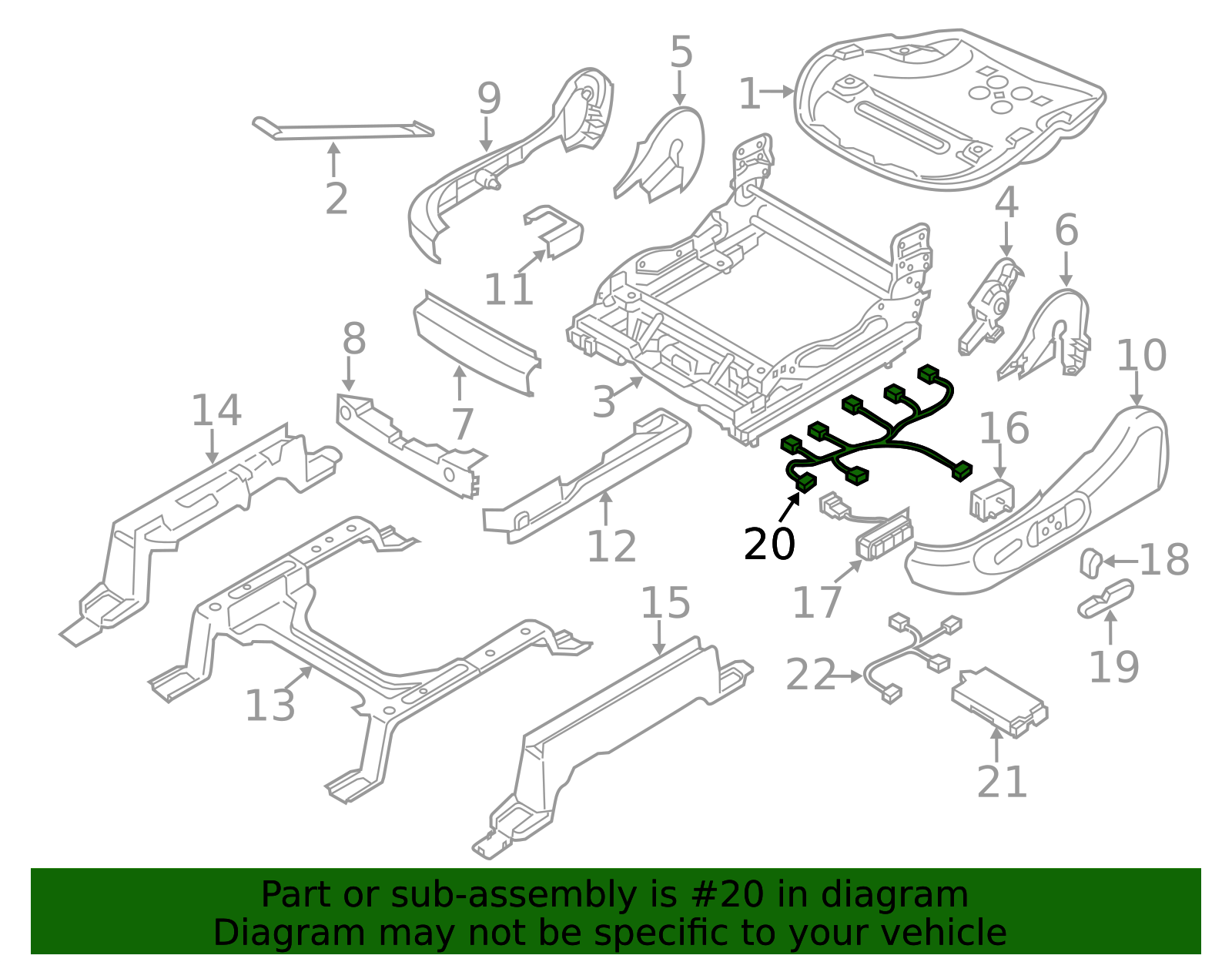 TE71-88-1H9 - 2010-2015 Mazda CX-9 - Wire Harness | Mazda Part Direct