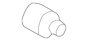 Genuine Toyota Door Shell Cushion part# 90541-09006 for 1996-2007 ...