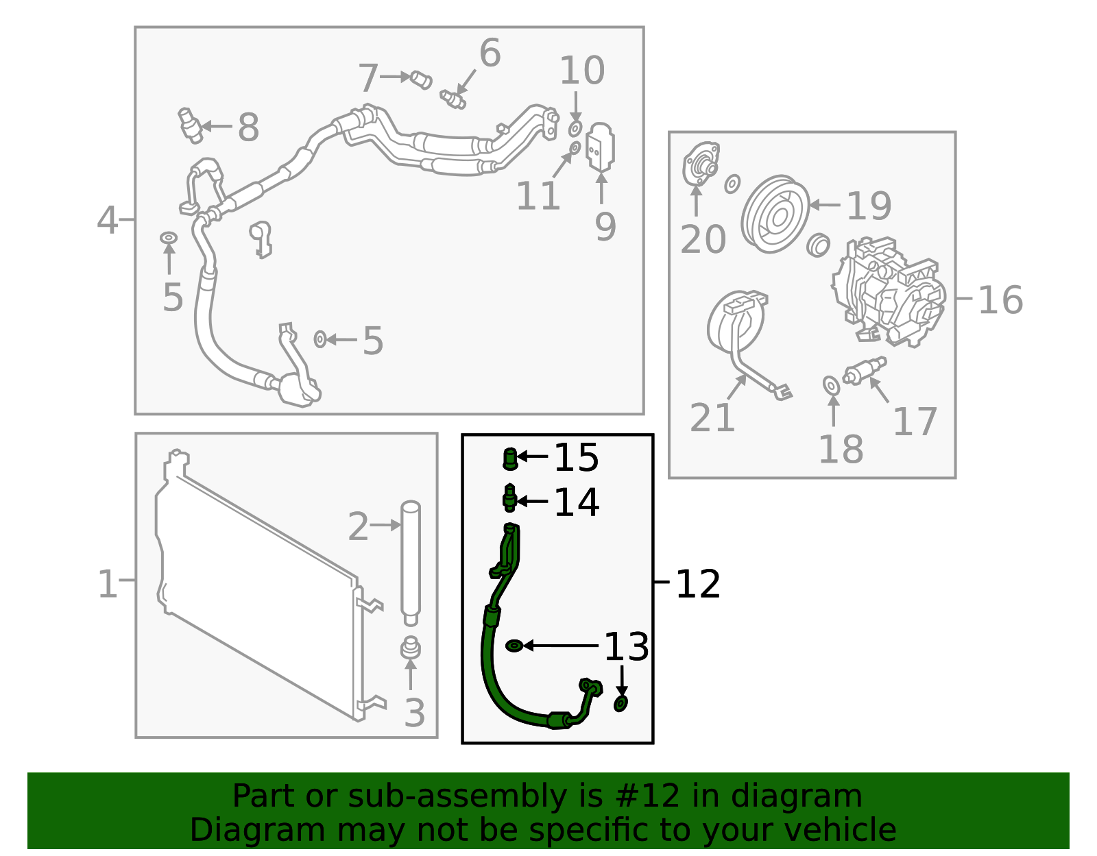 2019-2021 Hyundai Veloster Discharge Hose 97762-J3090 | MotorMotor