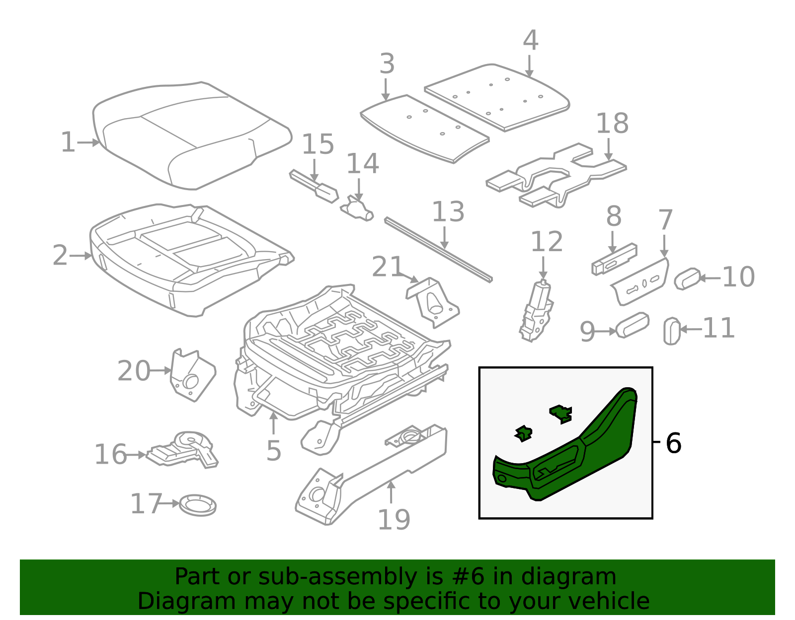 Seat Trim Panel - Interior Restoration Made Simple BC3Z-2562186-BB ...