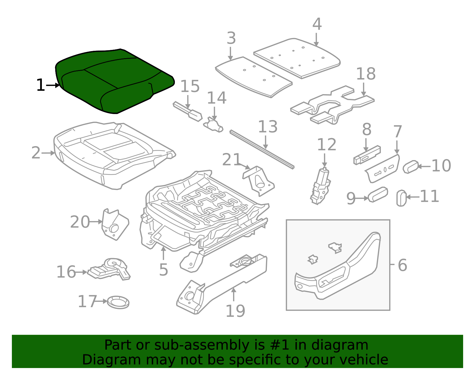Seat Cushion Cover - Clean OEM Finish, Maximum Durability | AutoNation ...