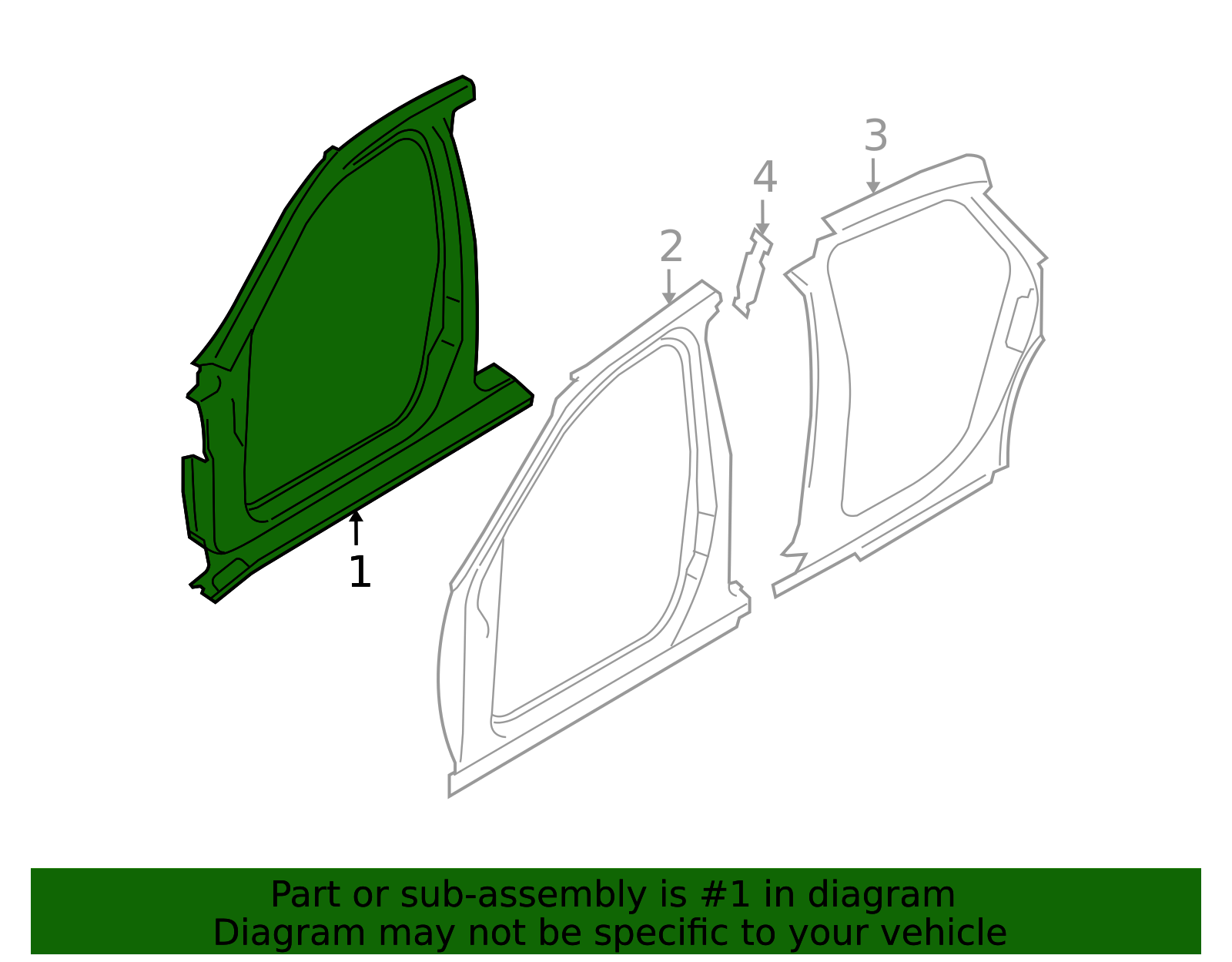 Uniside - Complete OEM Side Body Assembly | AutoNation Parts
