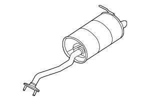 2018-2024 Nissan Kicks Muffler 20100-5RL6A | OEM Parts Online