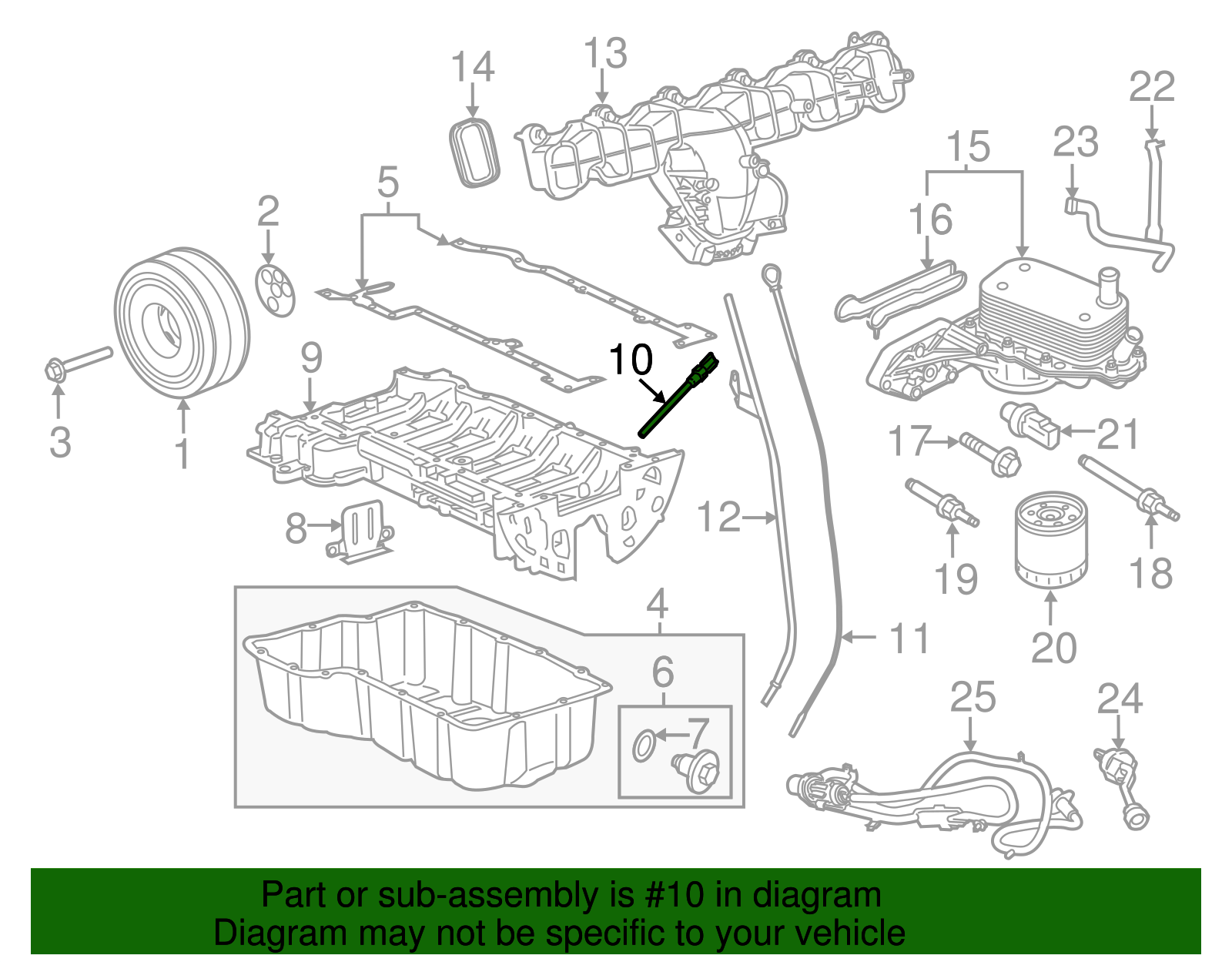 2015-2019 Ford Level Sensor 6C1Z-6C624-A | OEM Parts Online