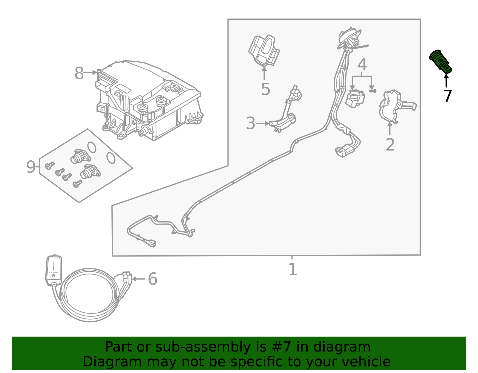 2025 Mini Countryman Release Switch 61-29-5-A58-7D7 | BMW Parts Universe