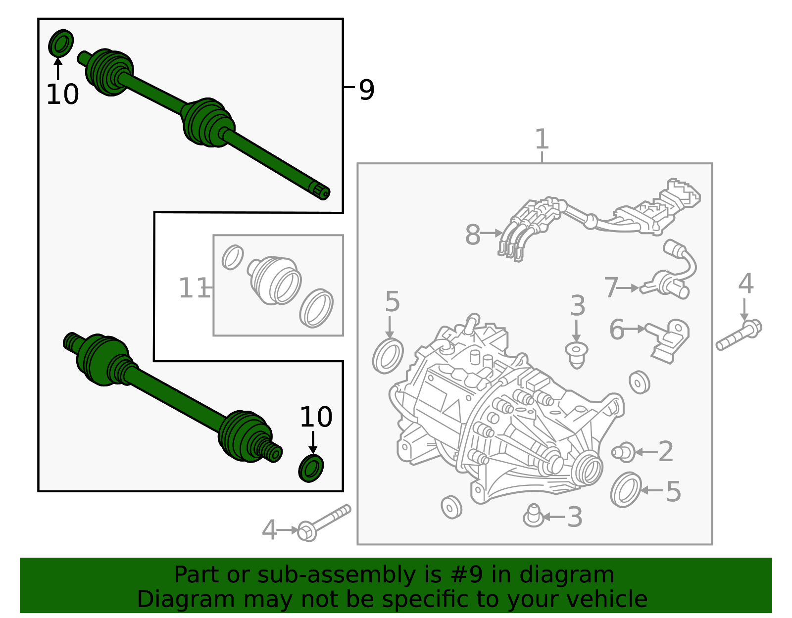 36012733 - Axle Assembly - 2016-2020 Volvo | Volvo OEM Parts Direct