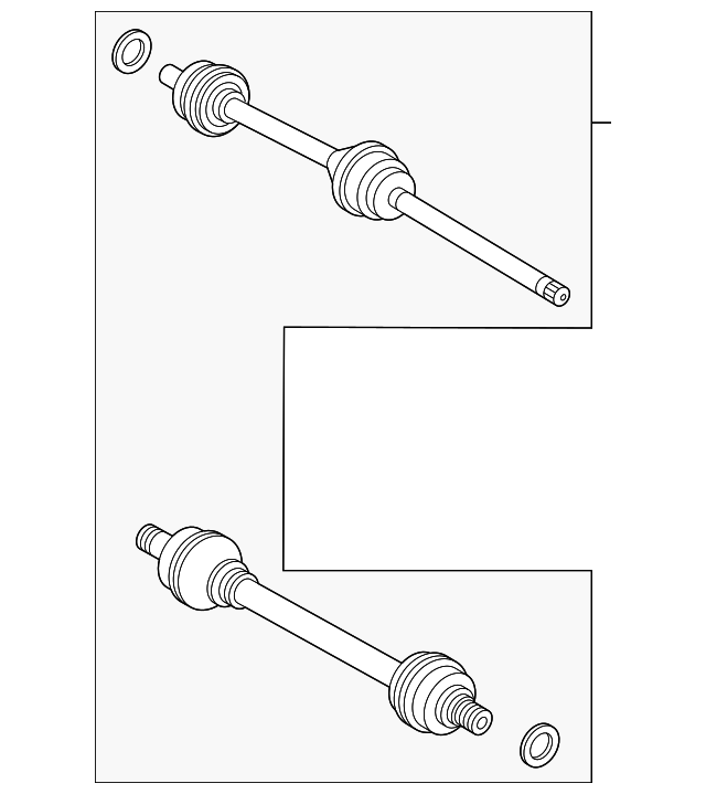36012732 - Axle Assembly 2016-2022 Volvo | OEM Euro Parts
