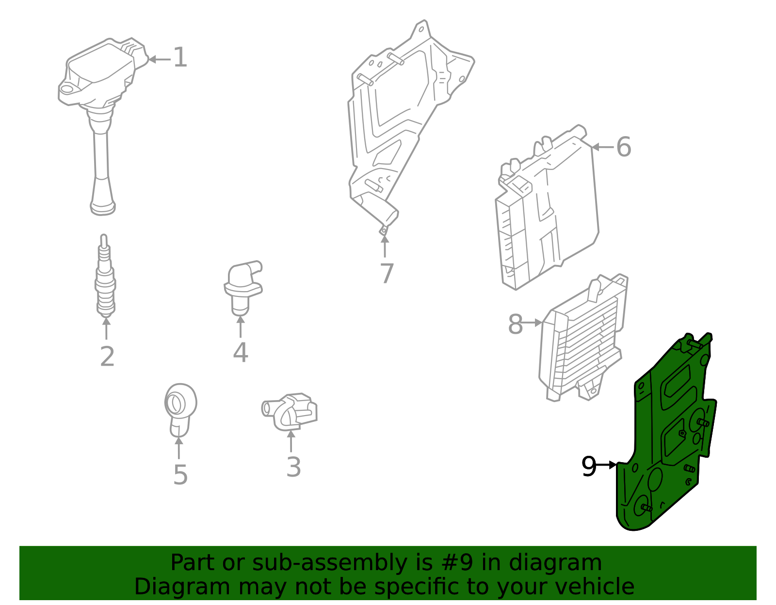2022-2024 Mitsubishi Bracket AX000057 | OEM Parts Online