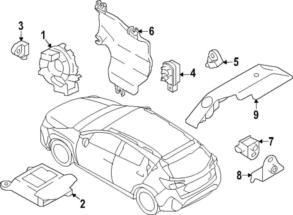 2024 Subaru Crosstrek Control Module 98221FN000 | Subaru Parts Store