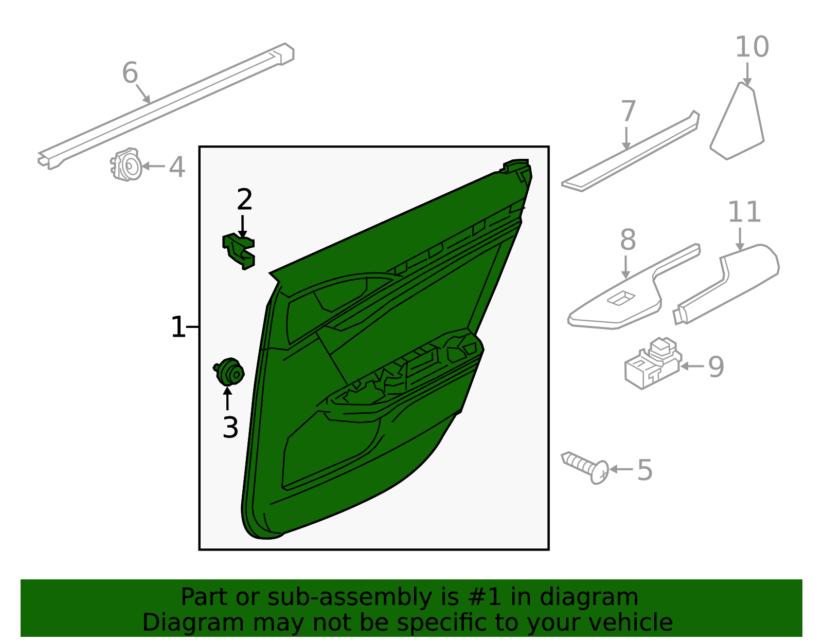 83702-TEG-A01ZA - Lining R Rear Door Assembly (Lower) *YR449L ...