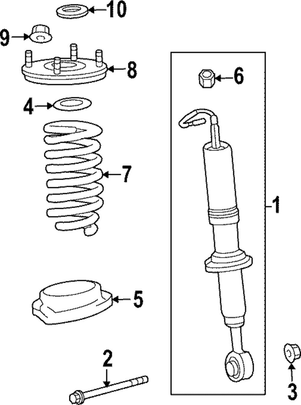 2022-2025 Toyota Lower Insulator 48158-0C010 | Lithia Toyota Parts