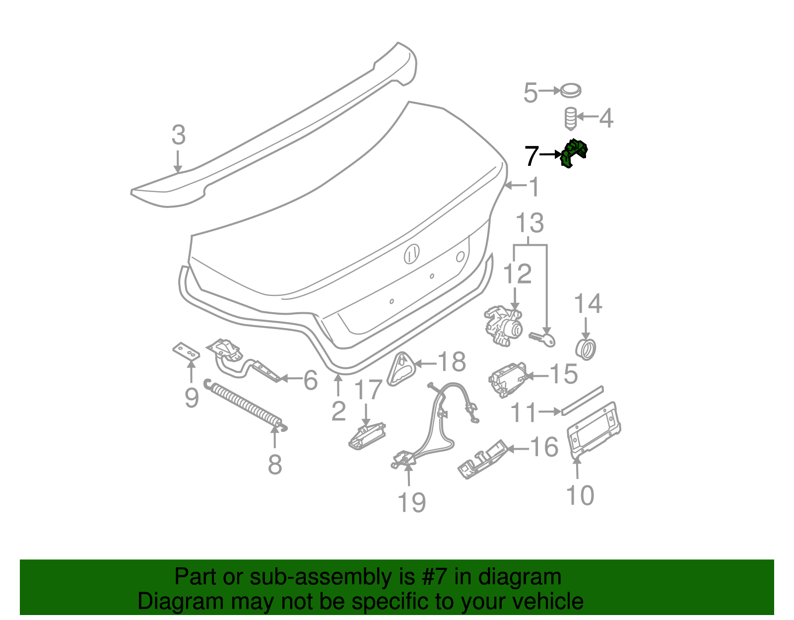 51244315699 - 2004-2010 BMW Hinge Stopper (51-24-4-315-699) | BMW of ...