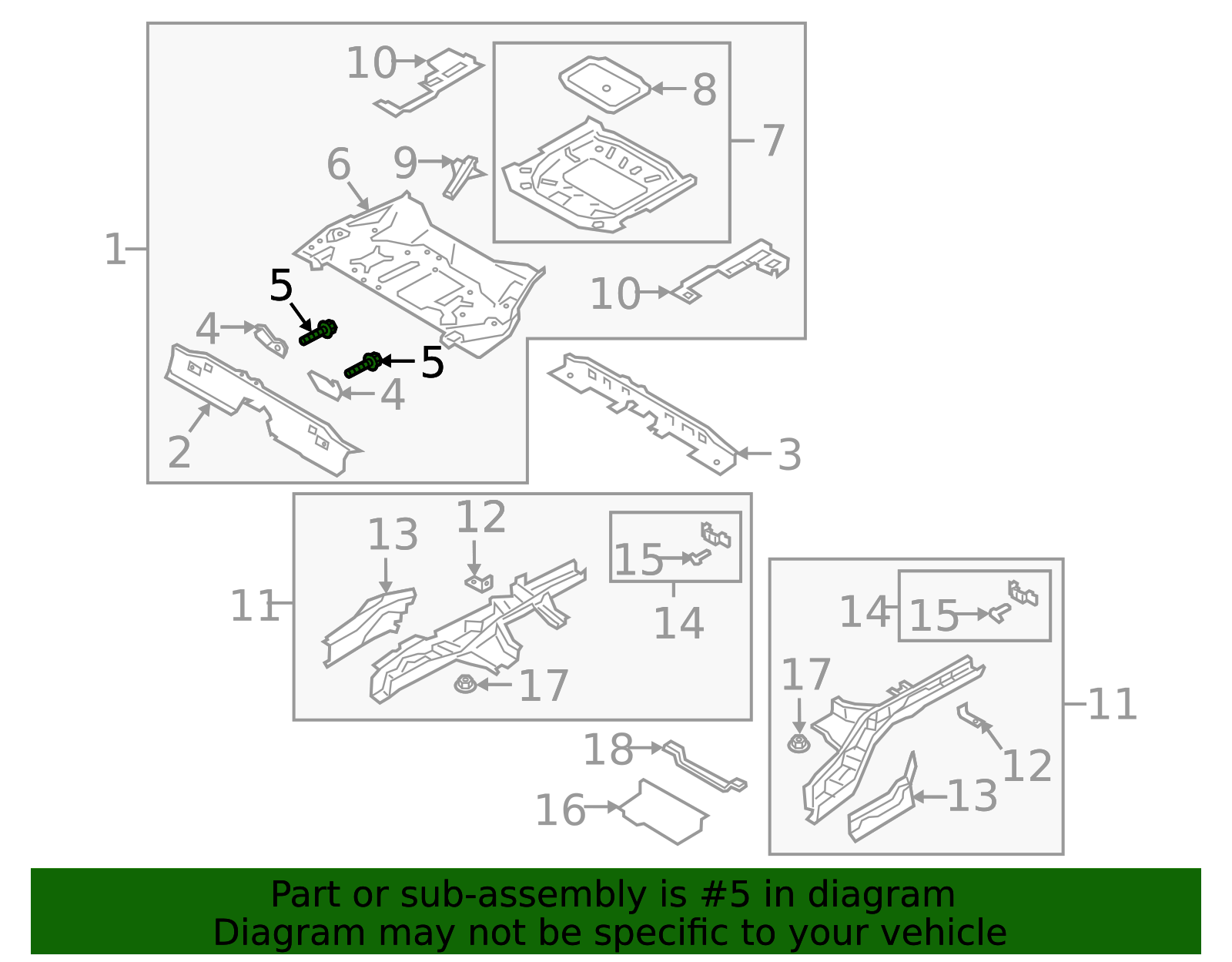 2011-2025 Ford Cv Axle Shaft Carrier Bearing Bolt -W500024-S442 ...