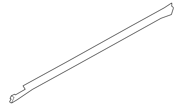 2019-2025 Audi Rocker Molding 4N4-853-860-B-GRU | Audi USA Parts