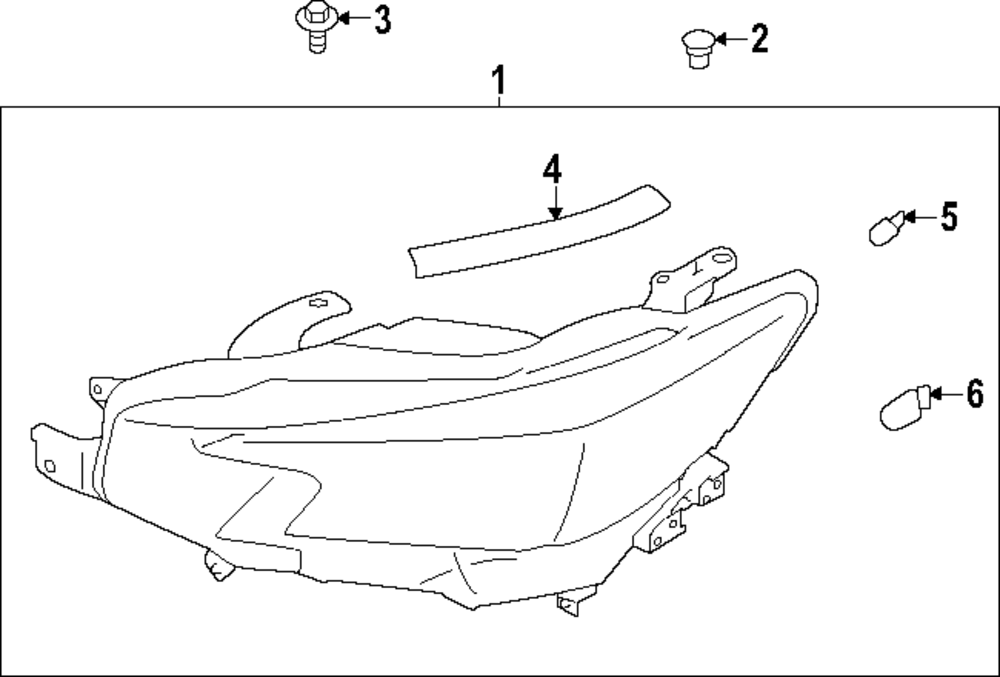 84002VC081 - Headlamp Assembly 2025 Subaru WRX | Subaru Factory Parts ...
