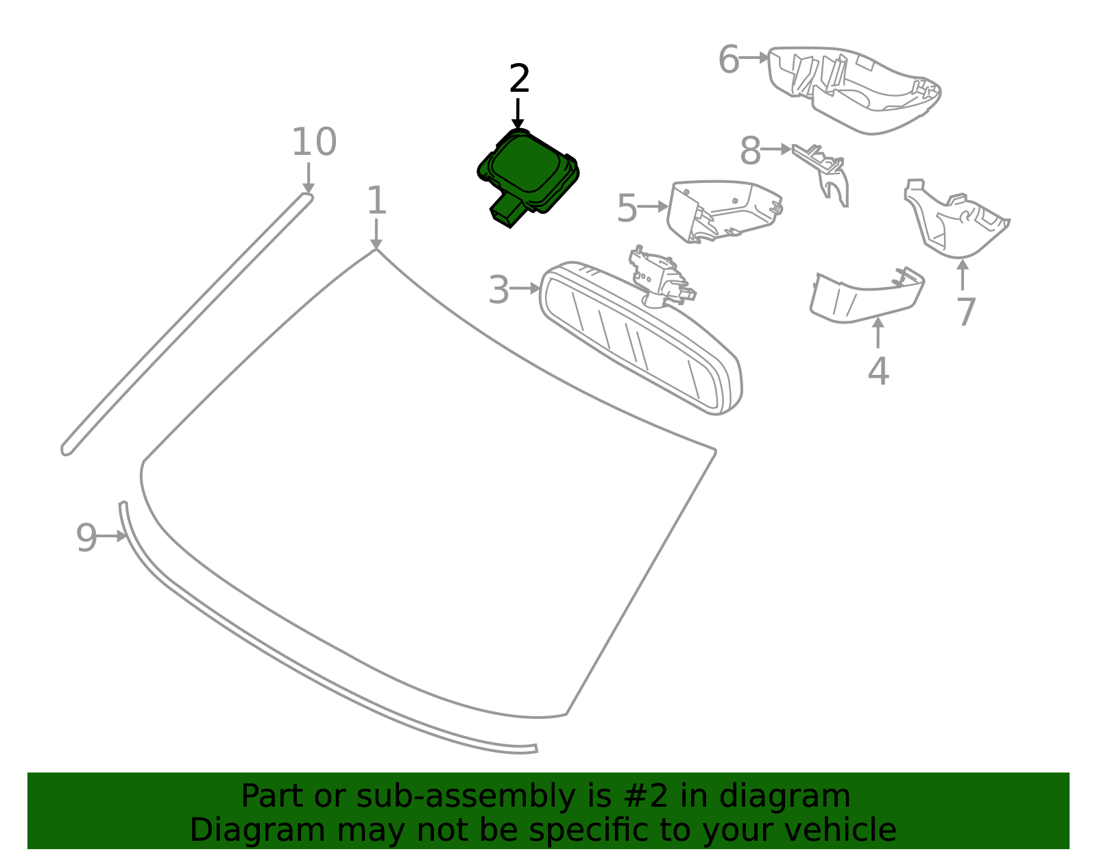 31214359 - High-Quality Rain Sensor for 2007-2018 Volvo | AutoNation Parts