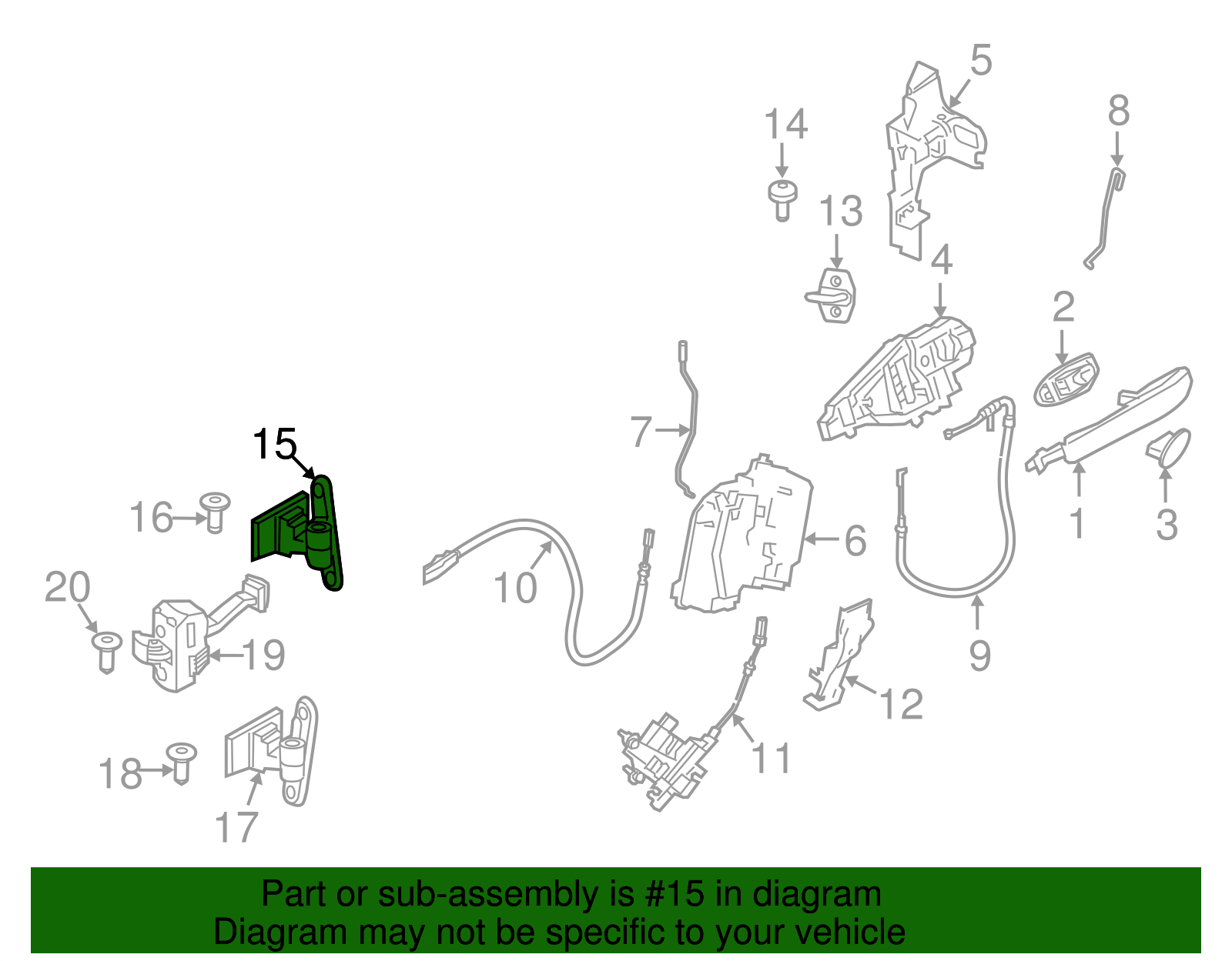 41-51-7-420-094 - Upper Hinge - 2016-2025 BMW | BMW Parts Exchange