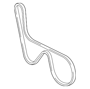 2014-2019 Chevrolet Corvette V-Ribbed Serpentine Belt 12651112 ...