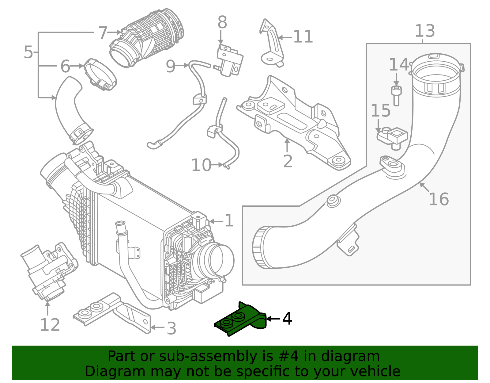 28259-2T025 - High-Quality Lower Bracket for 2024-2025 Genesis G70 ...