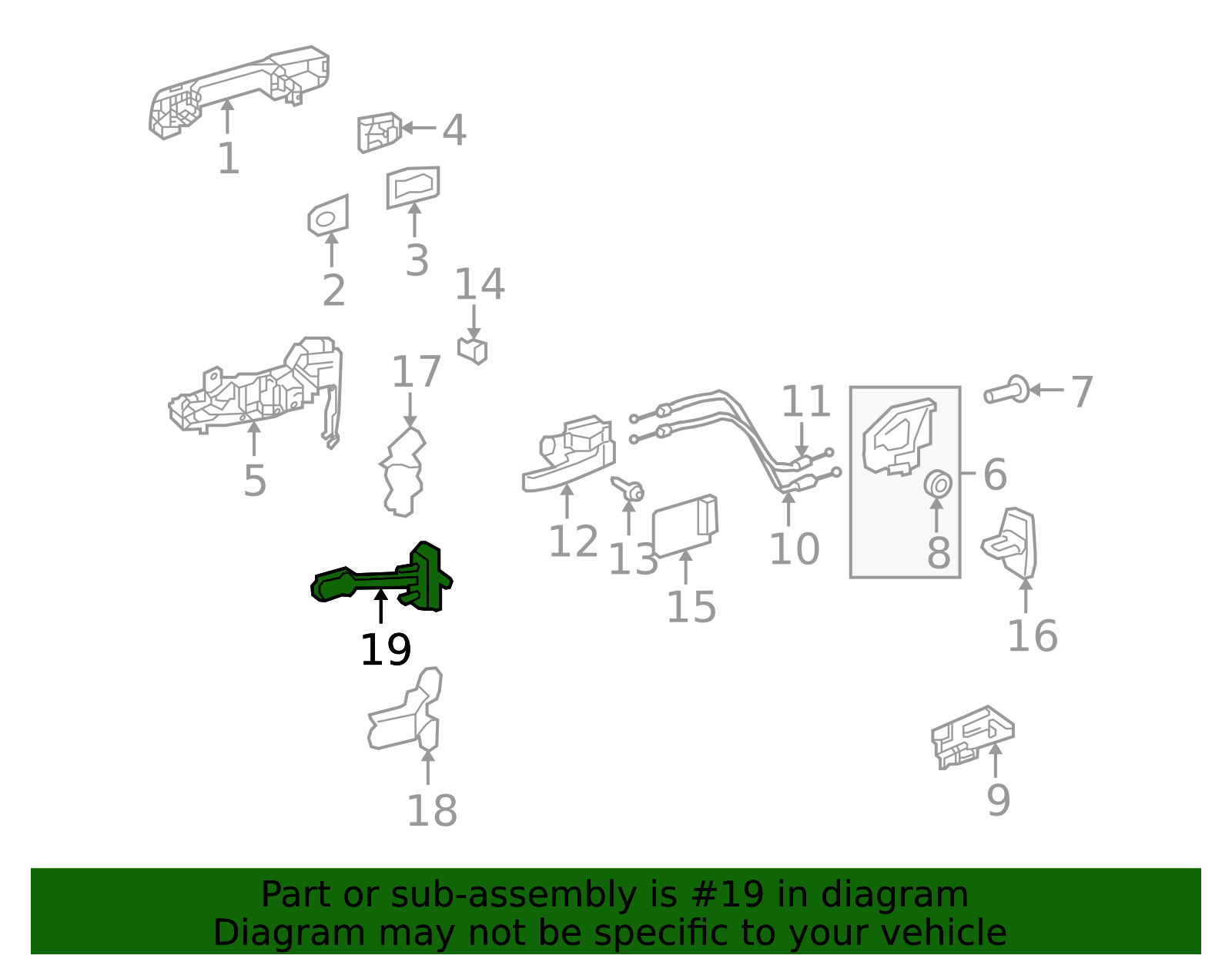 2022-2026 Toyota Door Check 68630-0C071 | Toyota Parts Center