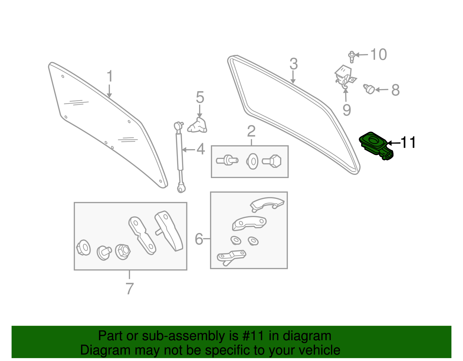 2003-2025 Ford Trunk Lid Switch 1L2Z-14018-AC | NewAutoParts.com