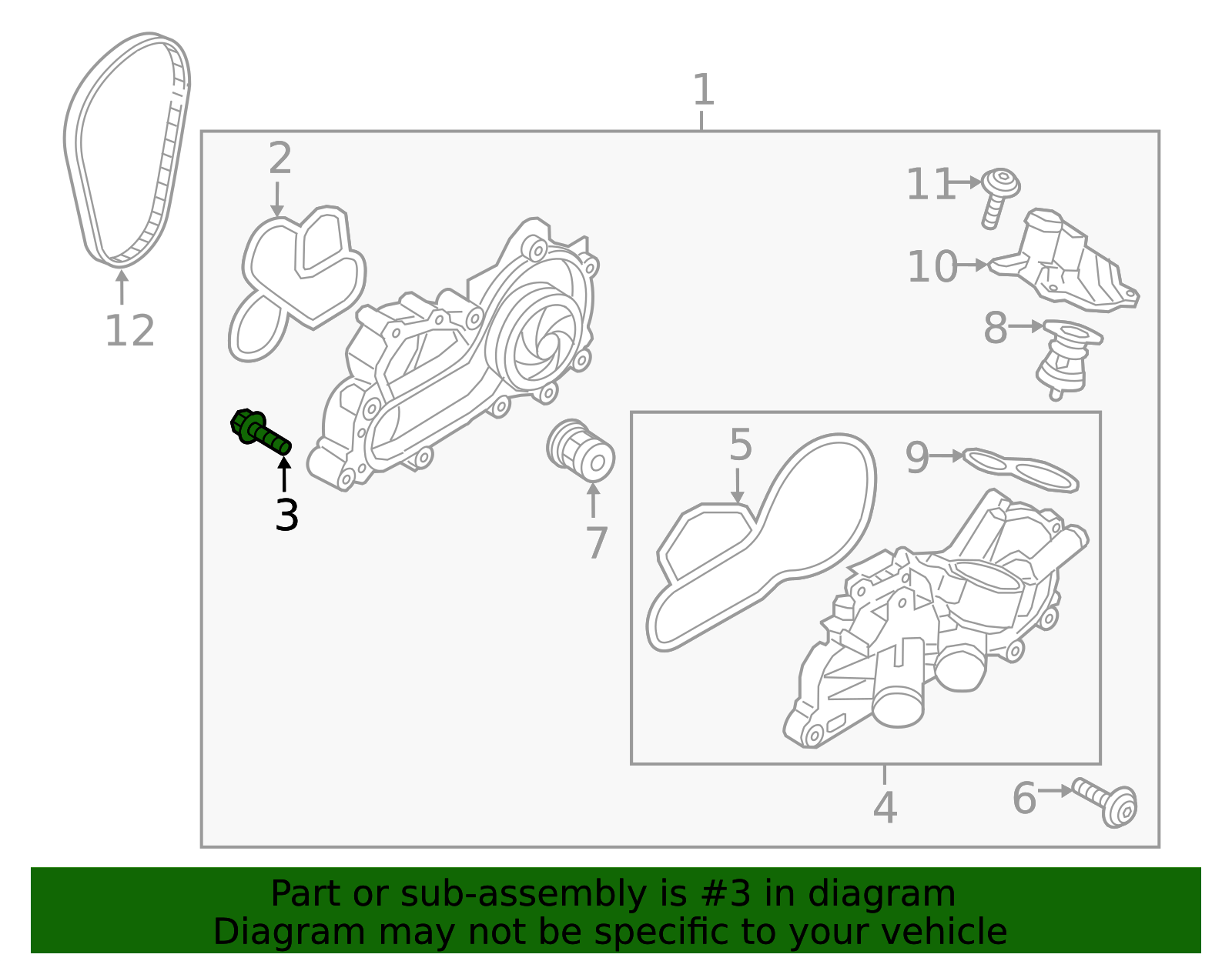 N-101-243-06 - Auxiliary Pump Bolt 2007-2021 Volkswagen | Wolfsburg ...