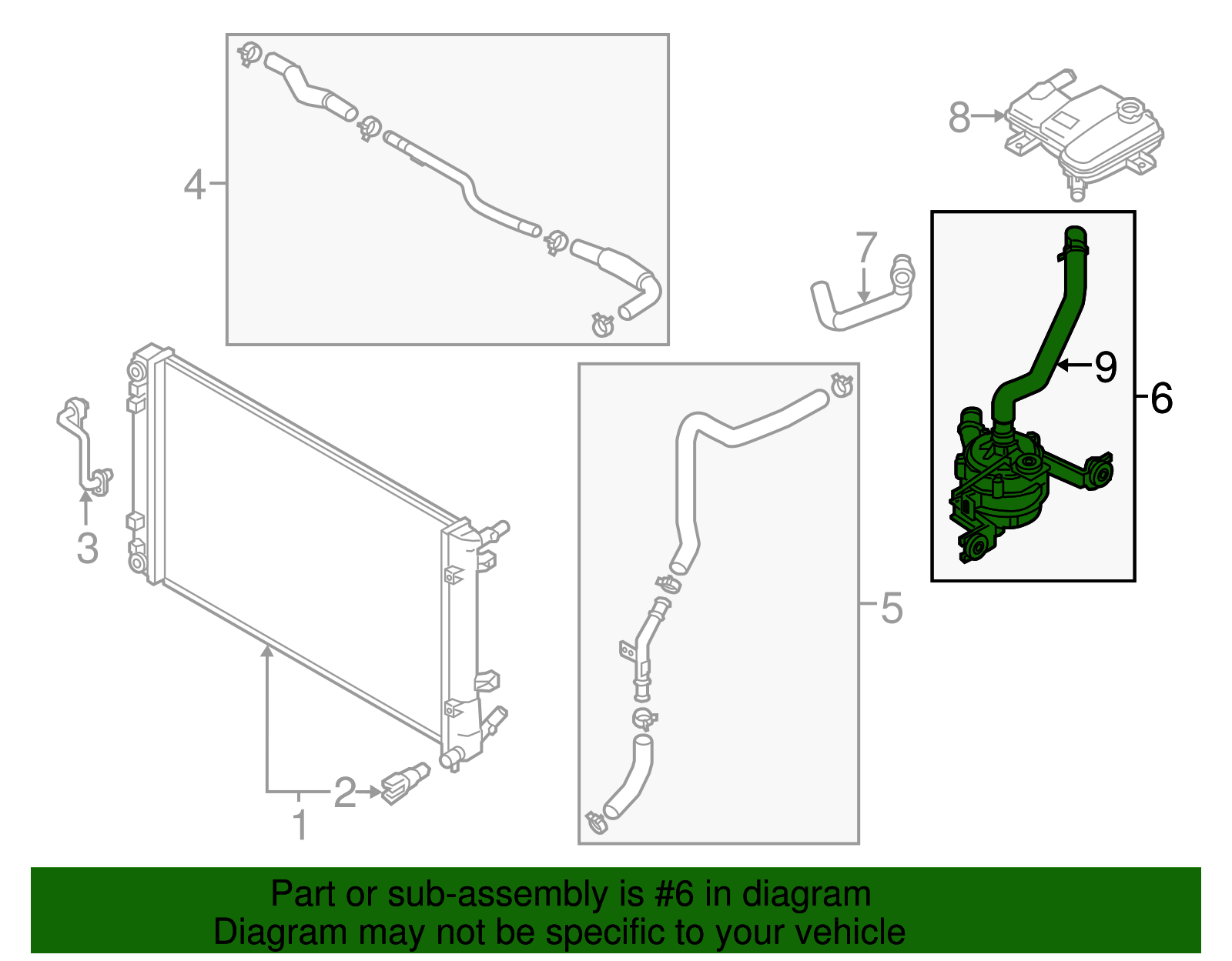 Genuine Pump Assembly for 2017-2022 Hyundai Ioniq | Part# 36900-2B100 ...