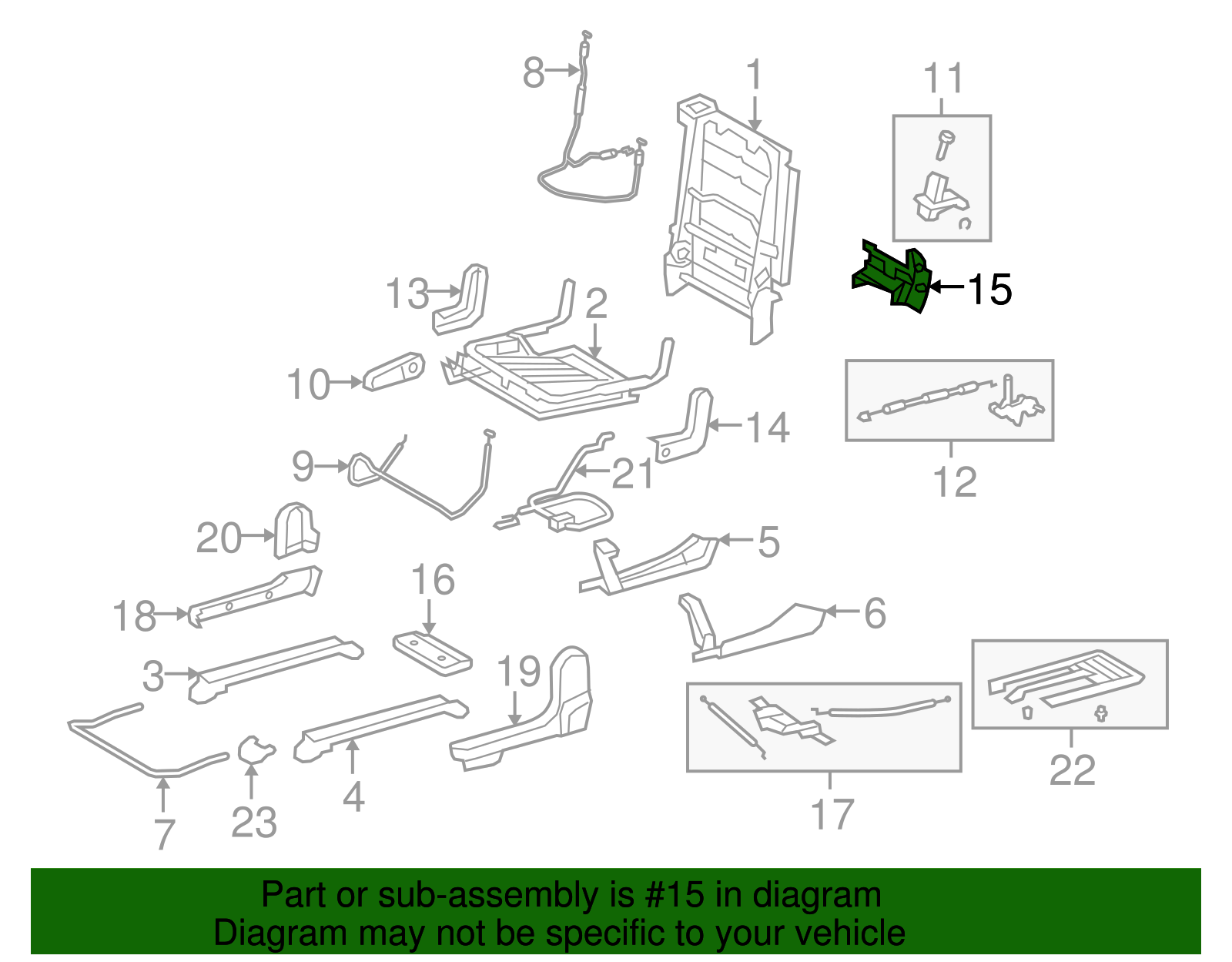 72928-0C031-C0 - Rear Cover 2008-2022 Toyota Sequoia | Toyota San Diego ...