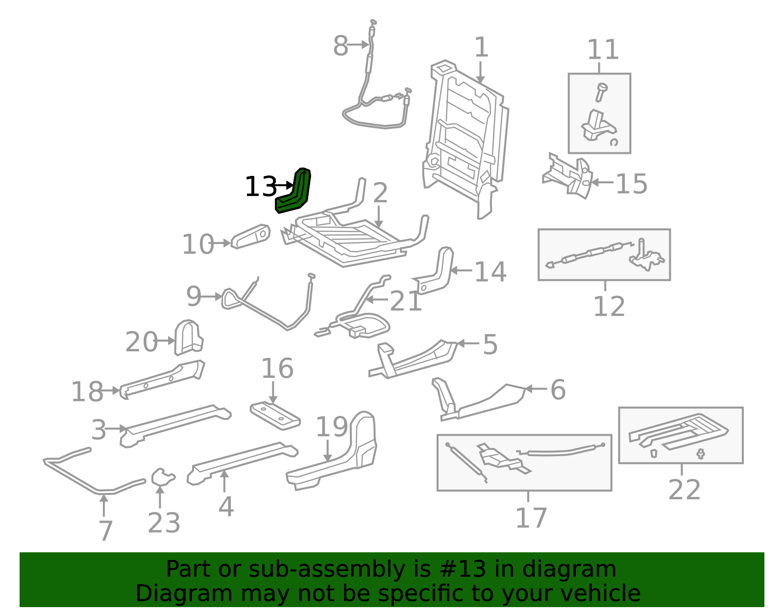 71691-0C090-B0 - Hinge Cover 2008-2022 Toyota Sequoia | Norm Reeves ...